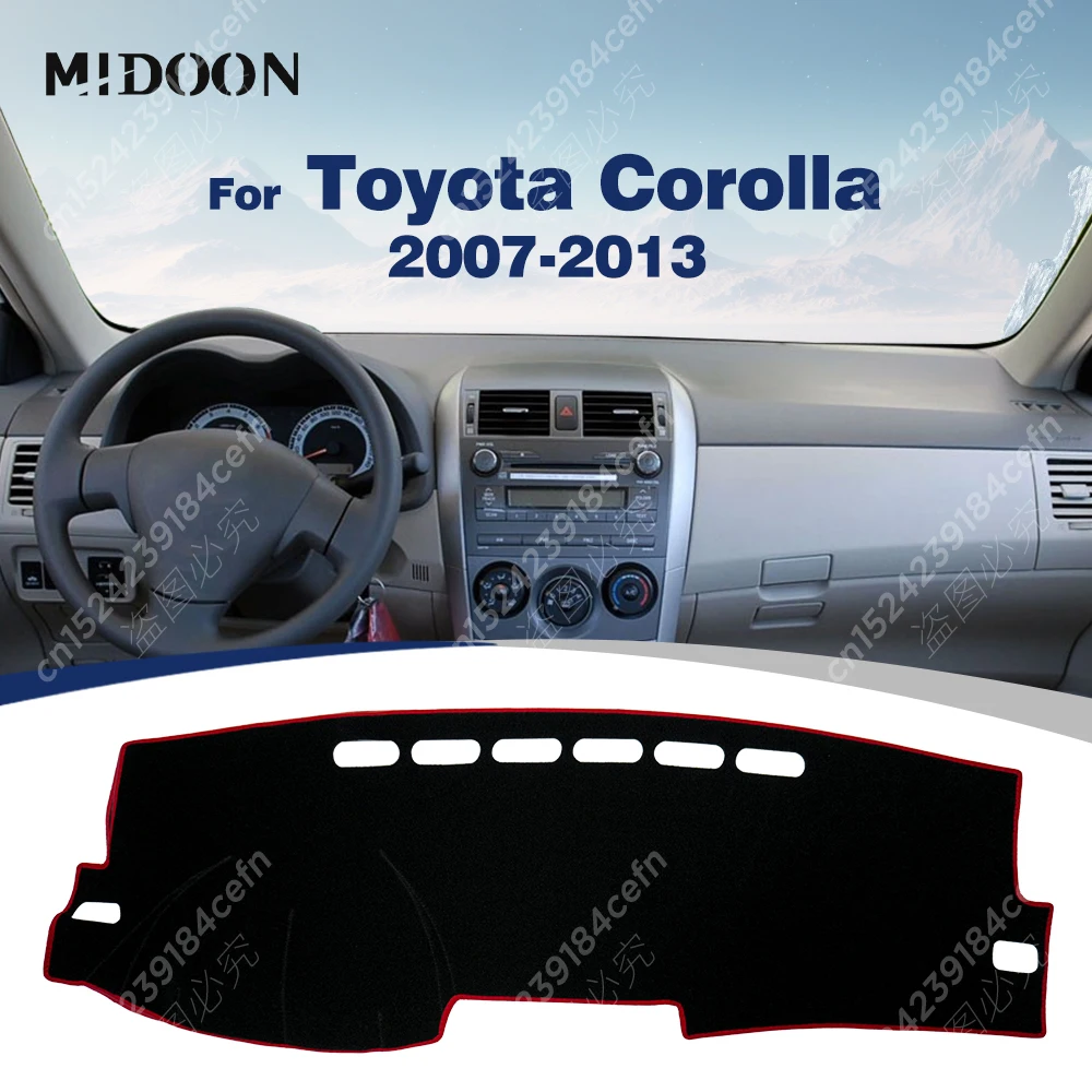 Car-Dashboard-Cover-For-Toyota-Corolla-2007-2008-2009-2010-2011-2012 ...