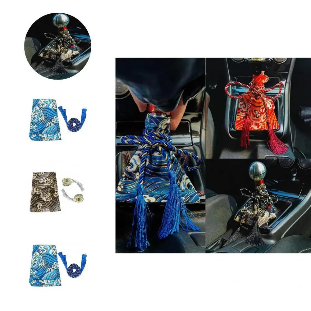 Shift Knob Cover Practical Wave Koi fish Sakura Shift Boot Delicate ...