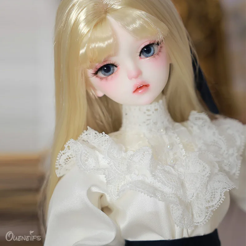 BJD Doll 1/4 Yue 41cm With Luts Girl Body Fullset Of Delicate Pearl Lace Blouse And Dress Style ...