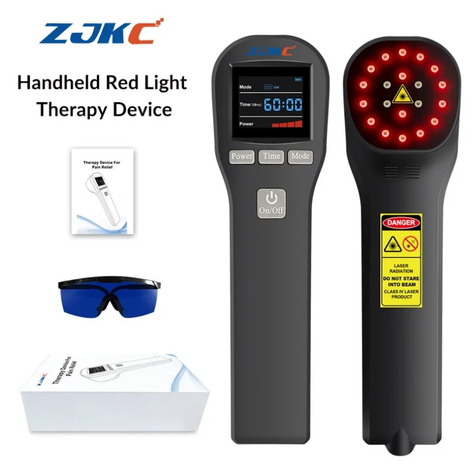 ZJKC-Pain-Relief-Laser-Therapy-Powerful-808nm-Cold-Laser-Device-LLLT-Handheld-Physicaltherapy ...