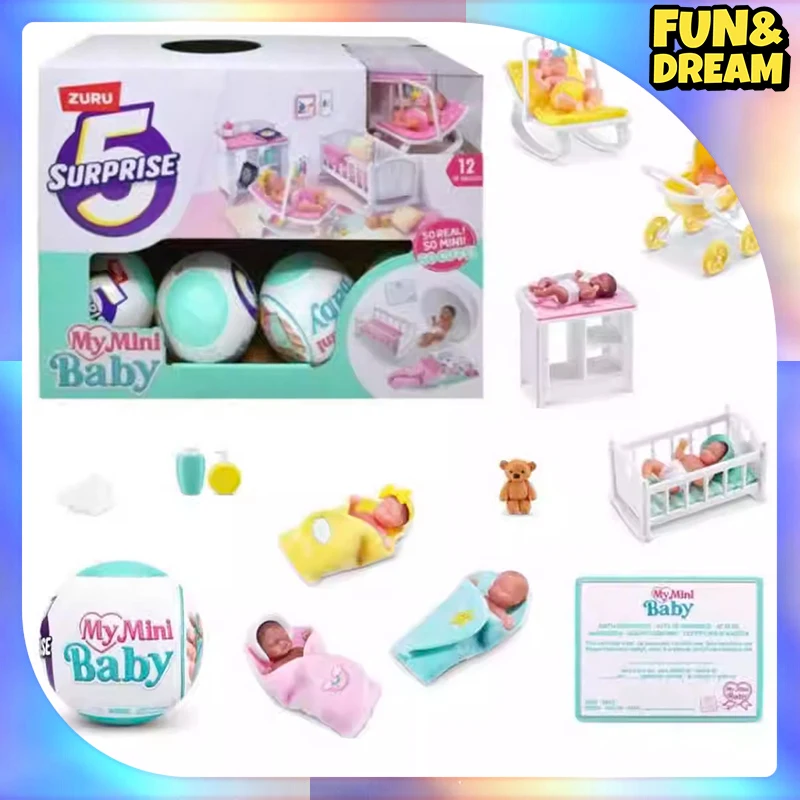 Zuru-My-Mini-Baby-Miniverse-Anime-Fiugres-Diy-Mini-sorpresa-5-figuras ...