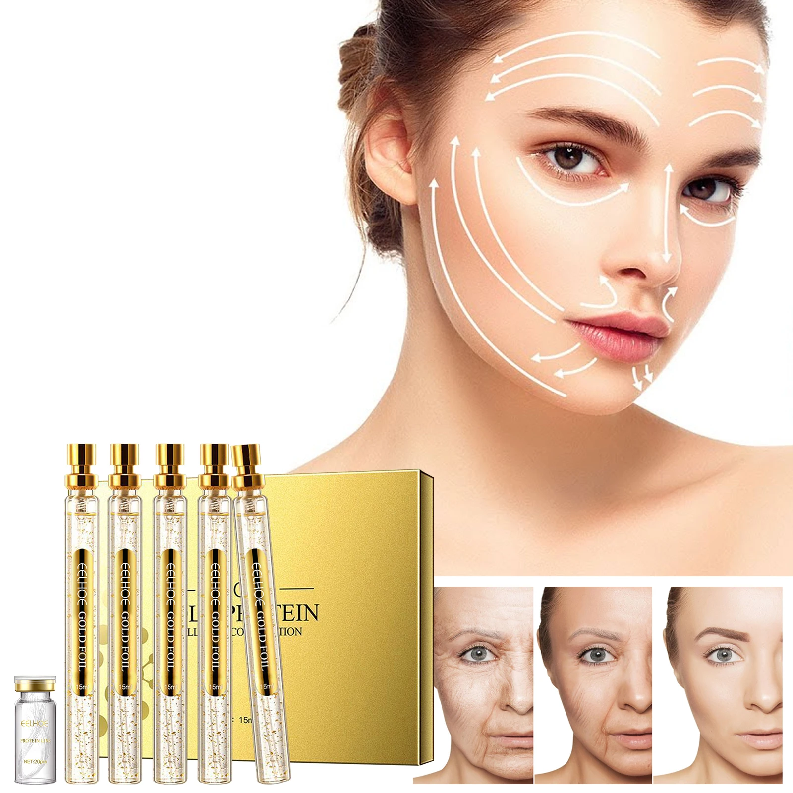 Protein-Thread-Lifting-Set-Face-Filler-Absorbable-Collagen-Protein ...