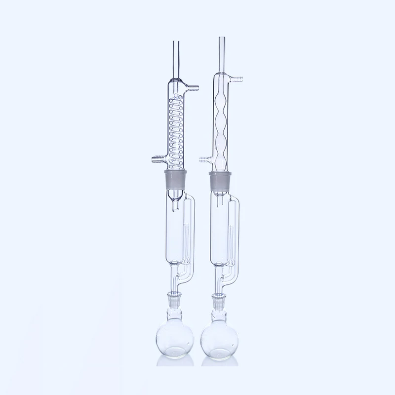 150ml/250ml/500ml Lab Glass Soxhlet Extractor condenser and extractor ...