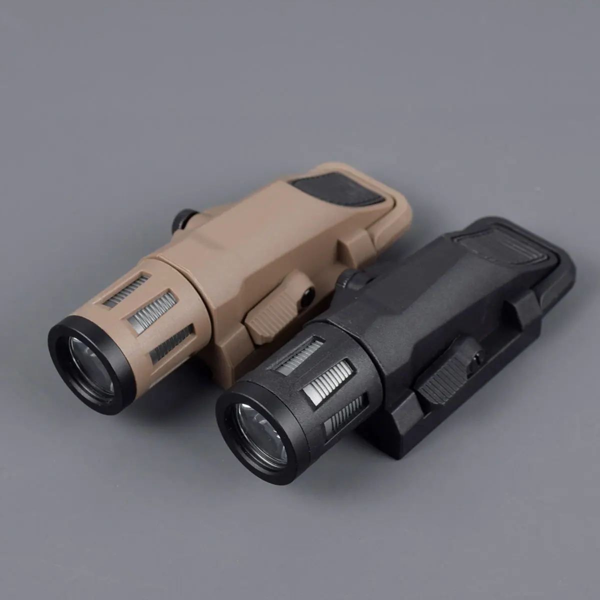 전술 WML Masterfire APL 무기 총 조명, 에어소프트 권총 소총에 적합, 20mm 위버 피카티니 레일 사냥 손전등 ...