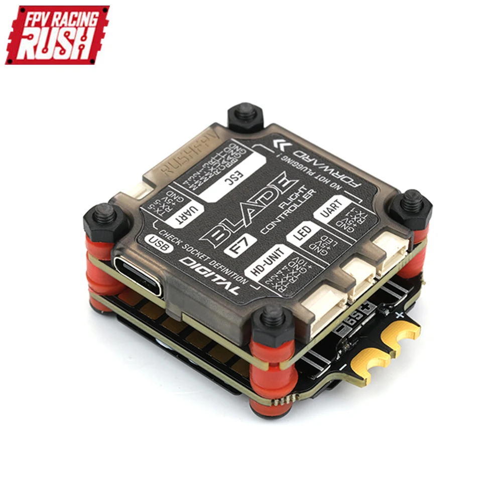 Rushfpv Rush Blade V2 F722 Analog / Digital Flight Controller Extreme ...