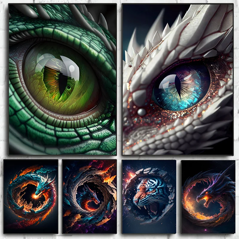 Dragon Eye Drawings