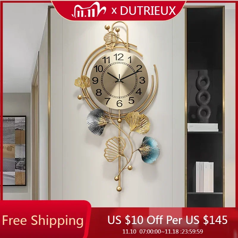 Nordic-Restaurant-Wall-Clocks-Digital-Luxury-Living-Room-Art-Mural-Wall ...