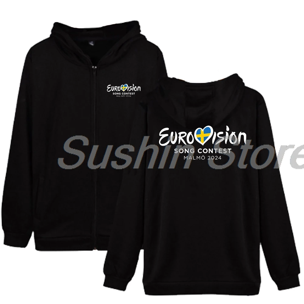 Eurovision-2024-Zip-Hoodie-Long-Sleeve-Streetwear-Women-Men-Sweatshirt ...