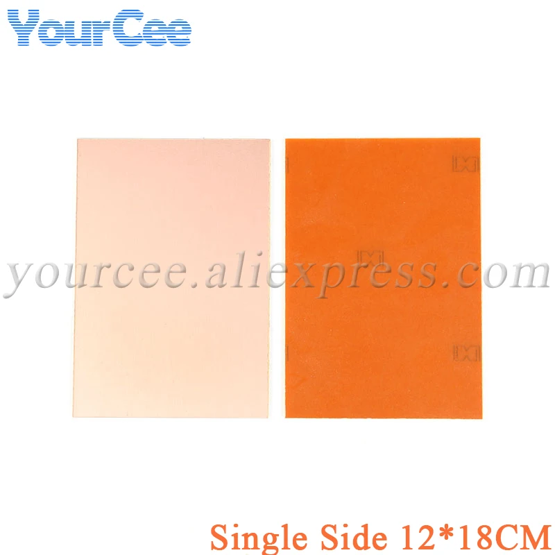 12*18cm Single Side Plate CCL 12x18cm PCB Copper Clad Laminate Bakelite ...