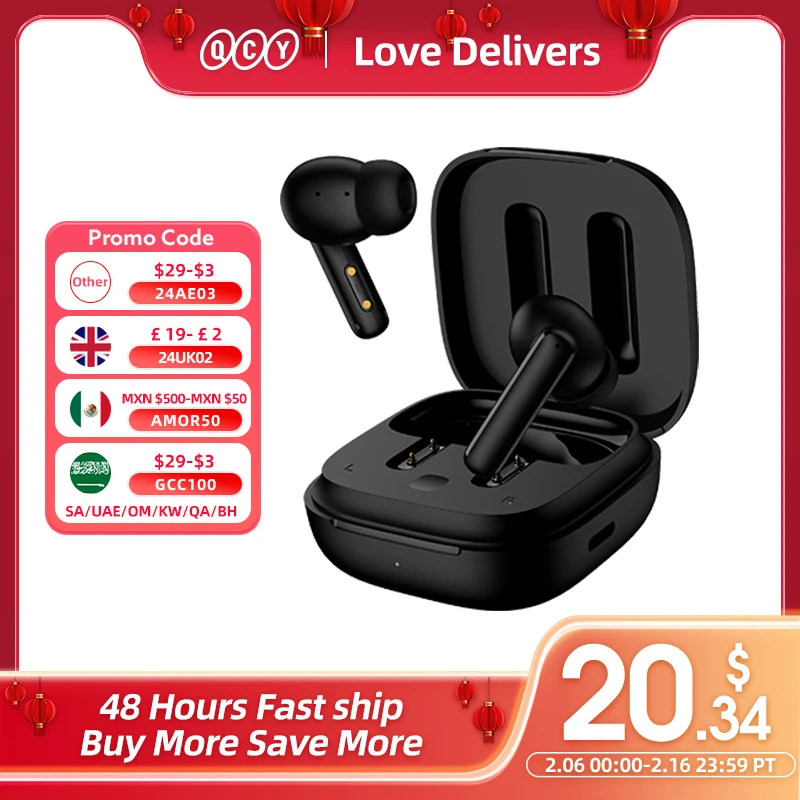 29-3-Promo-Code-24AE03-Qcy-t13-anc-kabelloser-Kopfh-rer-Bluetooth-5-3 ...