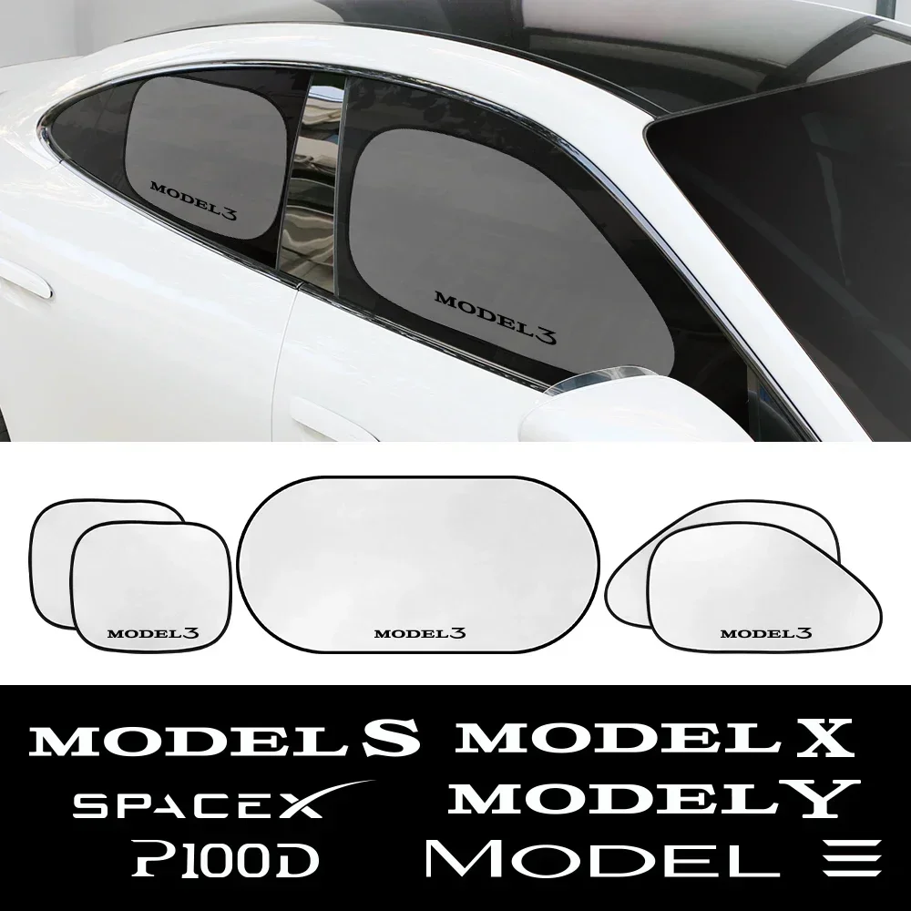 5PCS-Set-Separate-Type-Car-Window-Sunshade-Cover-Visor-UV-Ray-Reflector ...