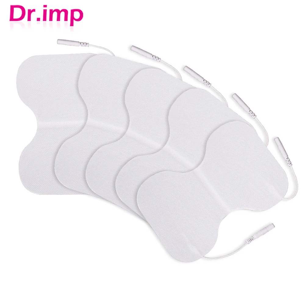 5-10Pcs-Reusable-Electric-Self-Adhesive-Tens-Electrode-Pads-Massager ...