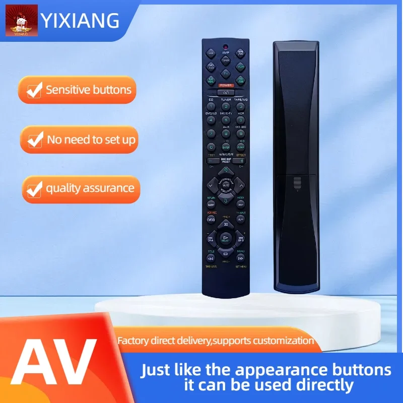RAV205 V473220US Remote For Yamaha AV Receiver HTR-5230 RX-V396 RX ...