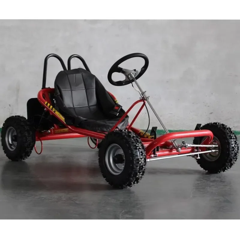 High-Strength-Steel-Frame-196CC-Outdoor-Mini-Drift-Go-Karts-Youth-Adult ...
