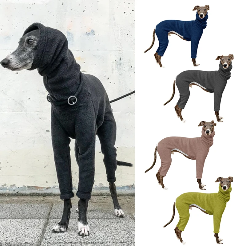Whippet-Italian-Greyhound-Dog-Winter-Stretch-Overalls-Pullover-Jumpsuit ...