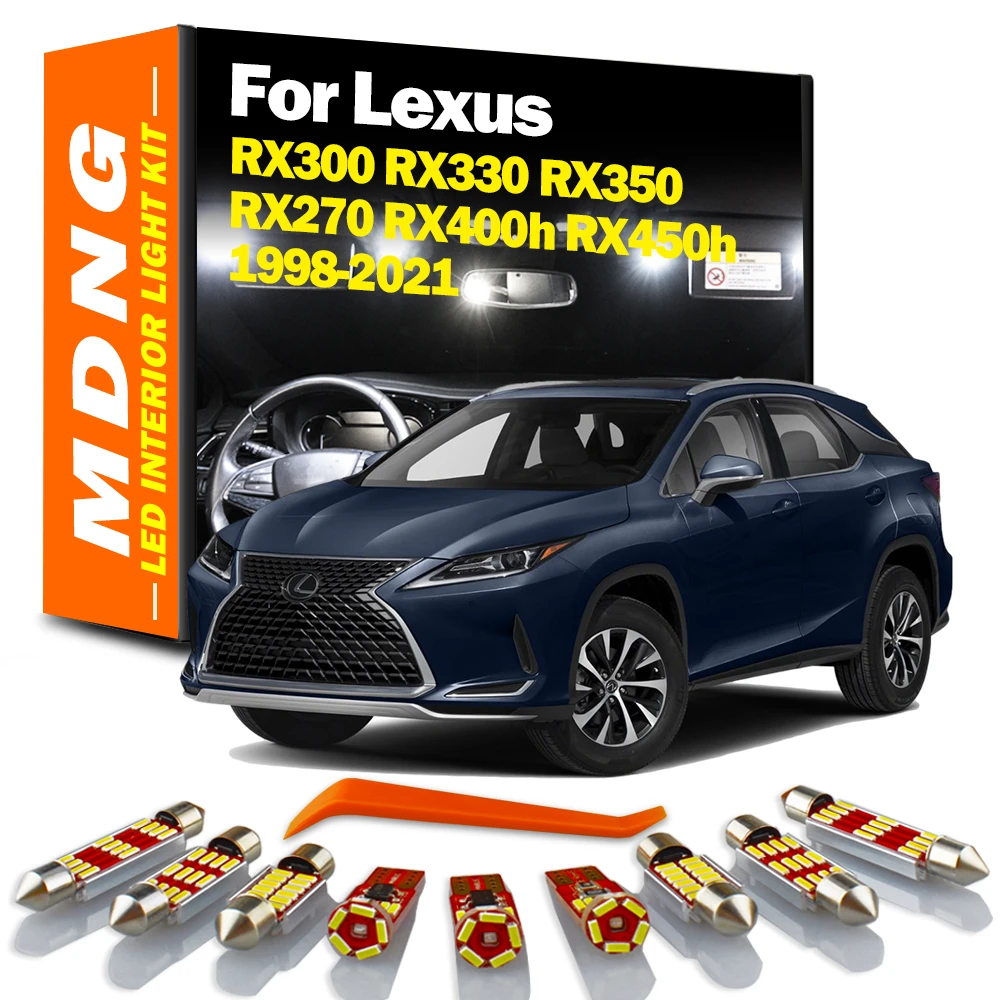 Mdng Interior Led Map Light Kit For Lexus Rx 300 330 350 270 400h 450h ...
