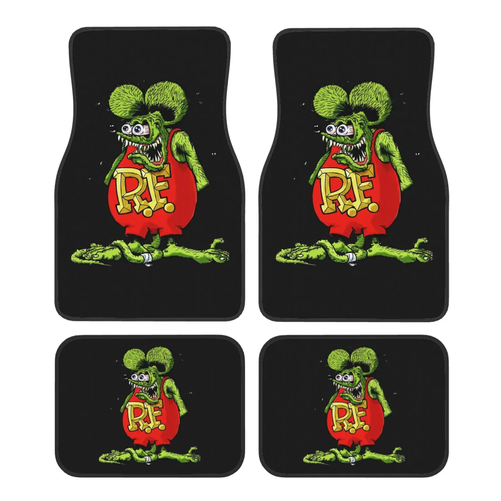 Tales of The Rat Fink John Goodman Car Floor Mats Durable Car Carpet ...