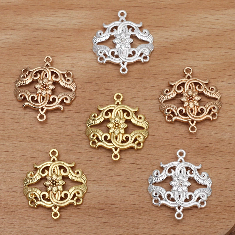 Metal Alloy Jewelry Accessories | Metal Alloy Connectors Pendant - 50 ...