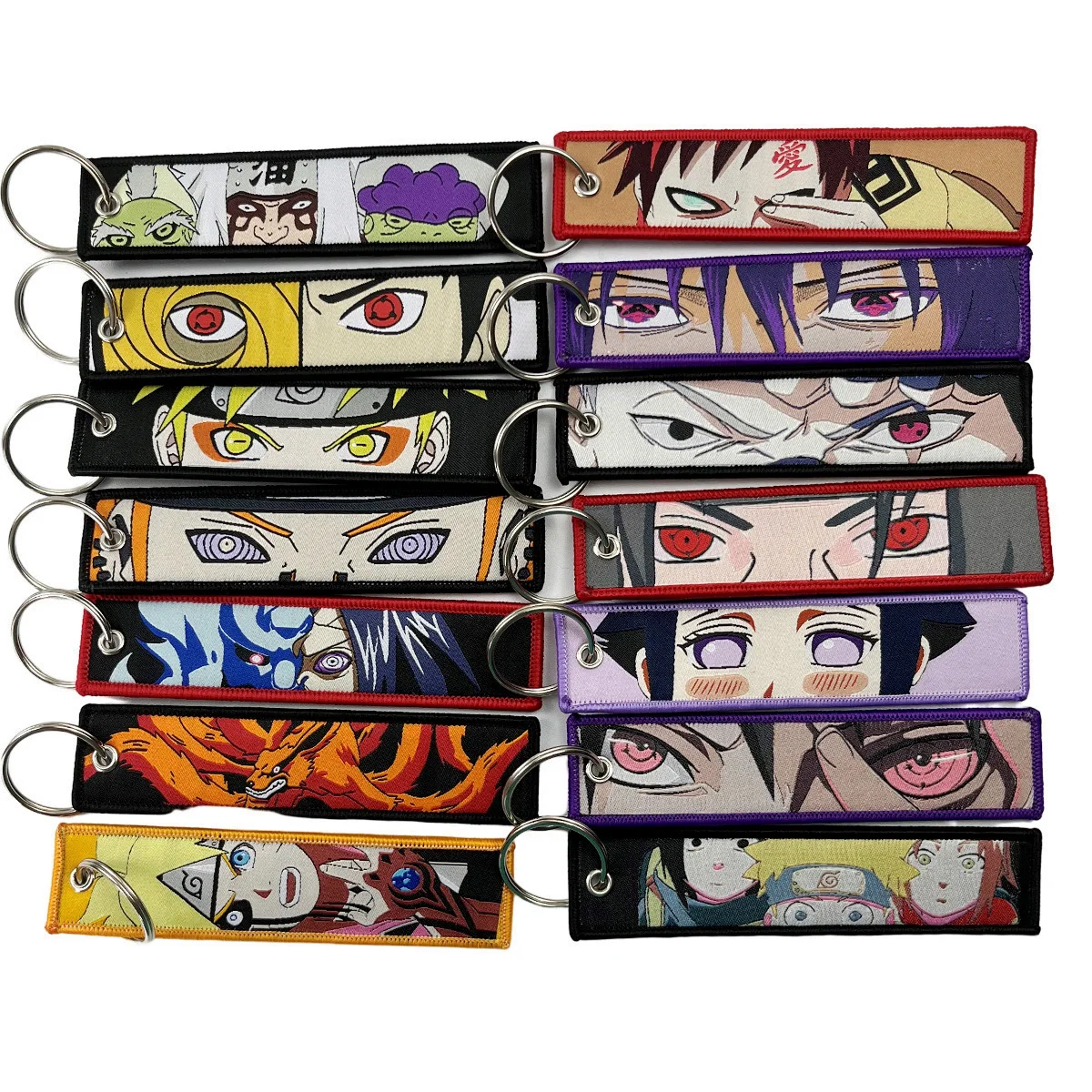 Anime-embroidery-Key-Jet-Tag-Manga-Key-chain-Key-Fobs-Cartoon-Keychains ...