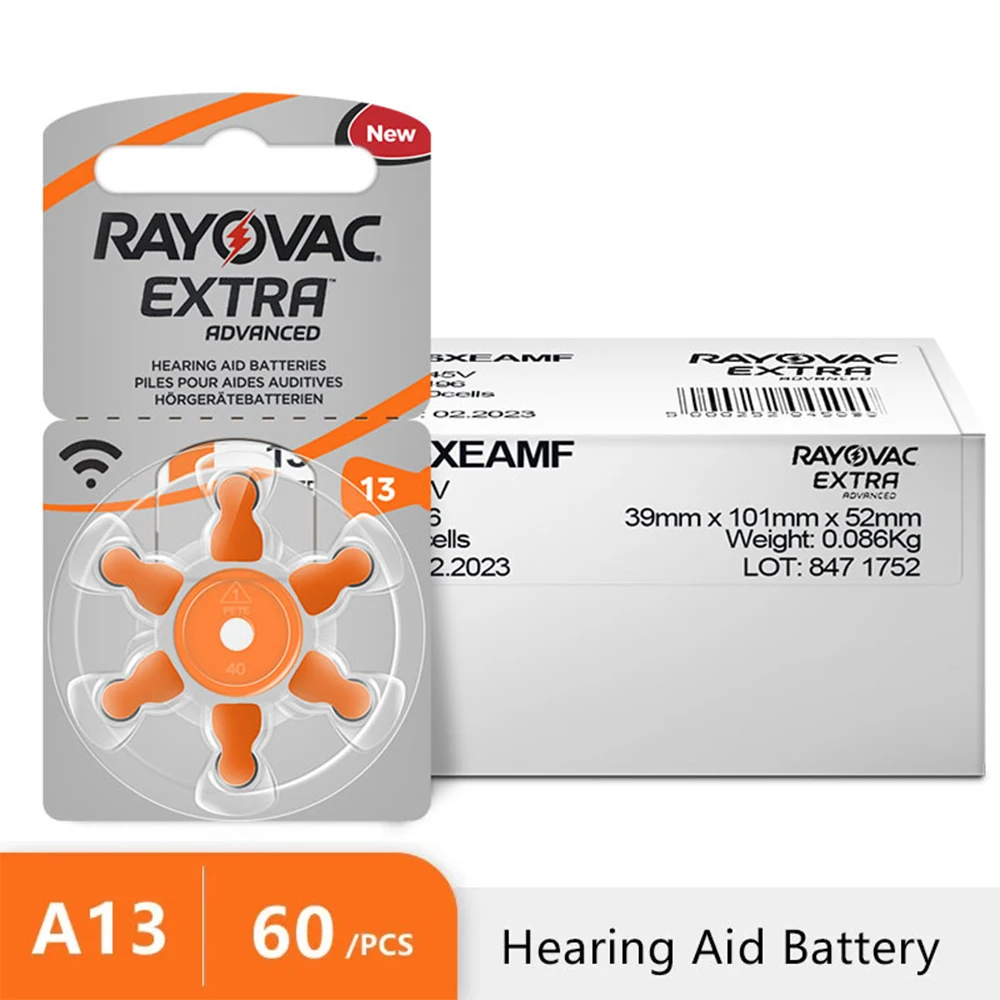 Rayovac-Aparelhos-Auditivos-Baterias-Aparelho-Auditivo-de-Alto-Desempenho-B-Tamanho-13-PR48 ...
