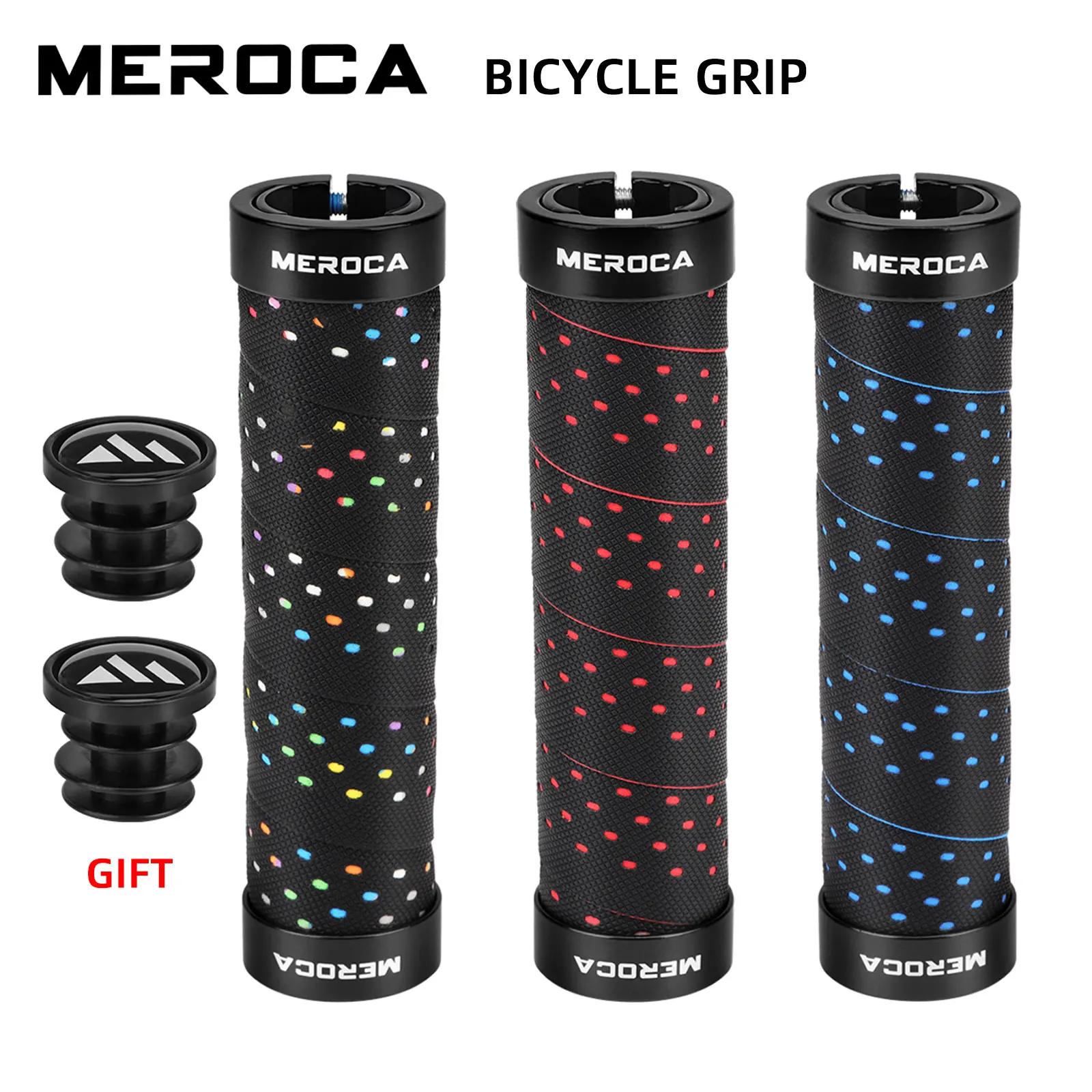 MEROCA-Bicycle-Grip-Bicycle-Accessories-Non-Slip-Comfortable-Pu-22-2mm ...