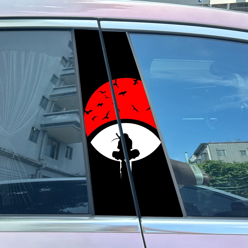 Anime-Cool-Boy-Girl-Pingpong-Sharingan-Eye-Car-Stickers-Auto-B-Pillar ...