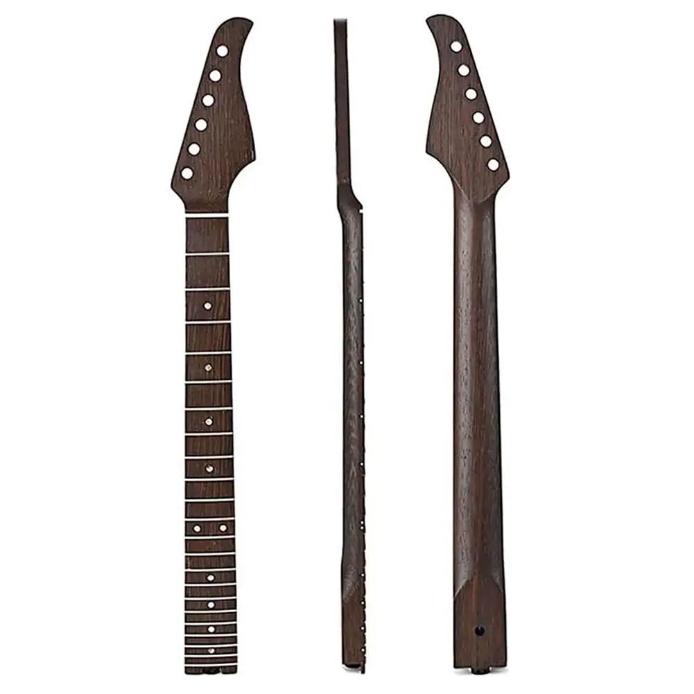 22-Fret-Wenge-Electric-Guitar-Neck-Right-Hand-Wood-Guitar-Handle ...