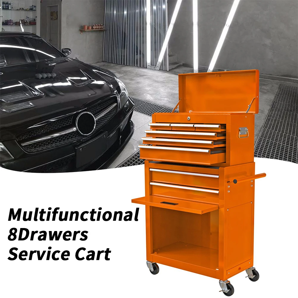 Rolling-Tool-Chest-With-4-Wheels-8-Drawers-Large-Capacity-Secure ...