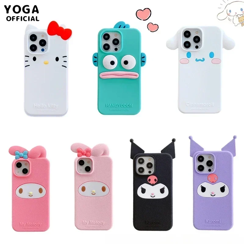 Miniso-Sanrio-Anime-Hello-Kitty-Cinnamoroll-Simple-Phone-Case-for ...