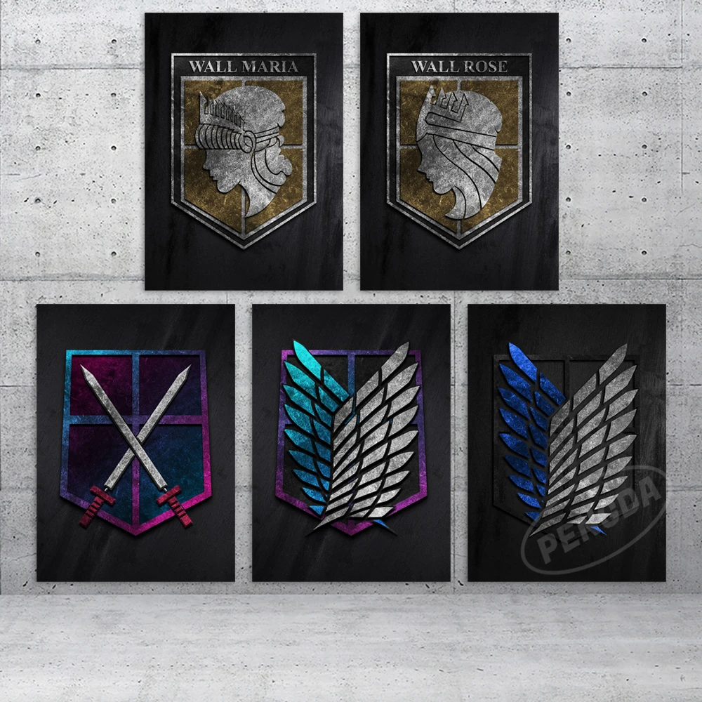 Attack On Titan Wall Symbol