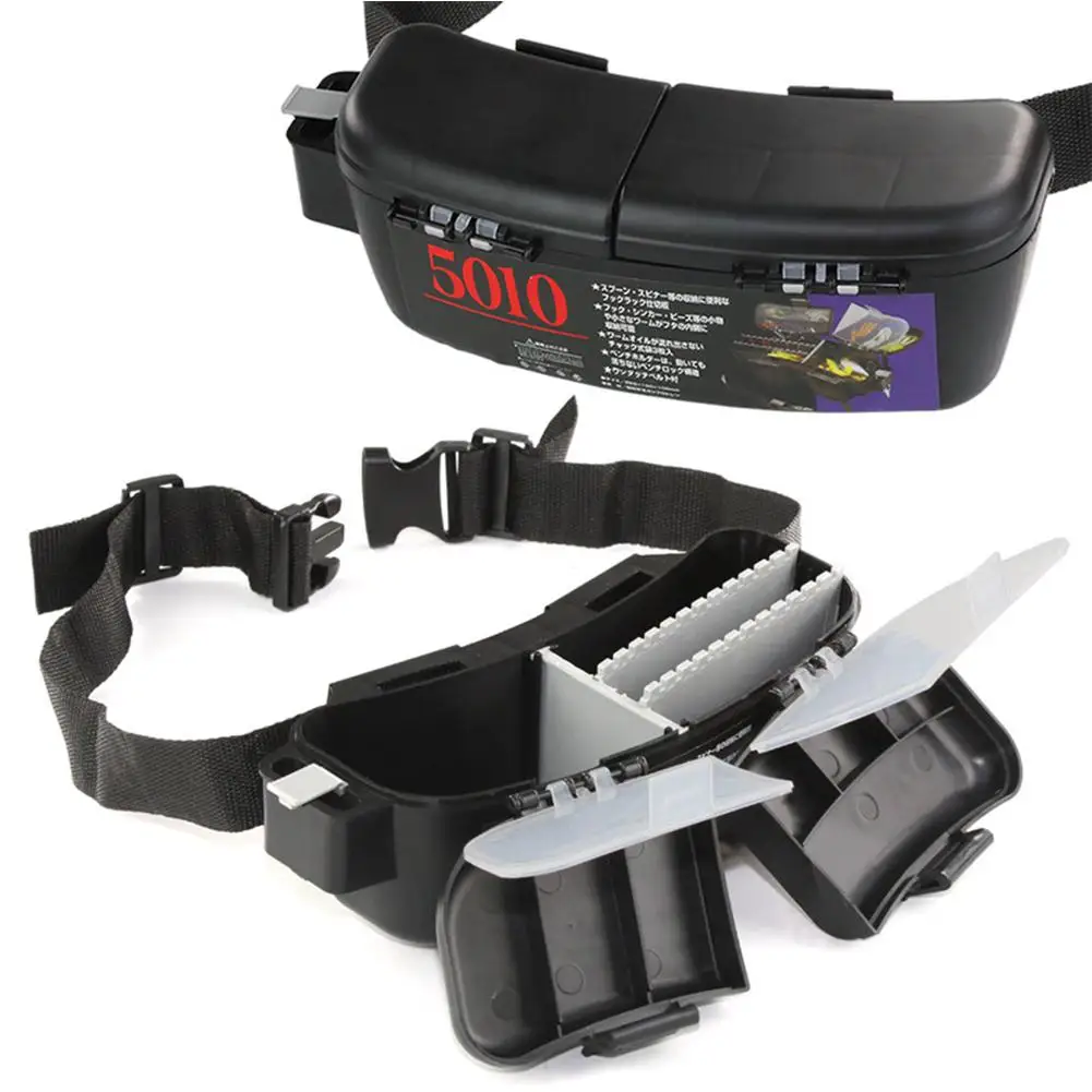 Portable-Lure-Waist-Box-Hanging-Fishing-Bait-Storage-Box-Carrier ...