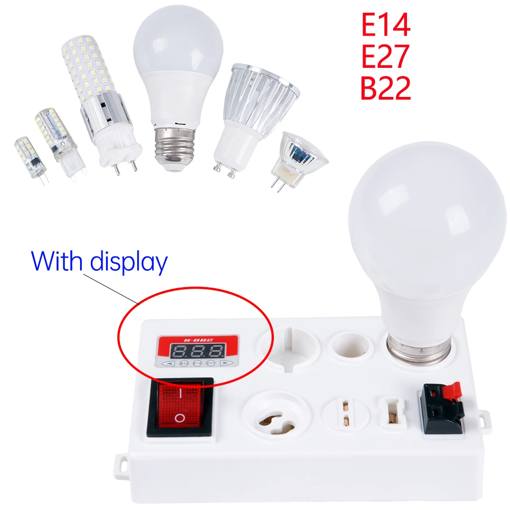 Led Bulb Tester | Test Lamp Stand | Socket Tester | Lamp Tester | Bulb ...
