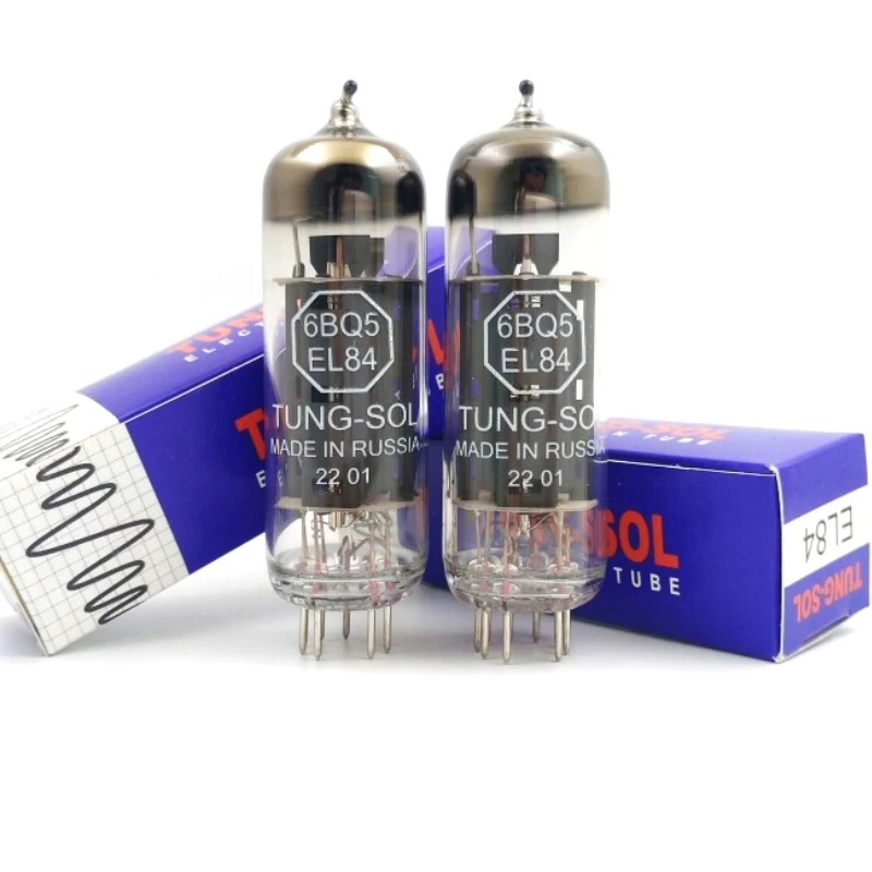 Vacuum Tube TUNG-SOL EL84 Replaces 6BQ5 6P14 7189 Valve Tube Amplifier Genuine Exact Matched ...