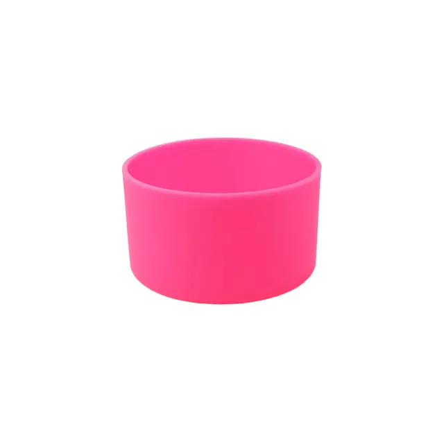 17 Colors 7.0CM Silicone Cup Bottom Cover Heat Insulation Coaster ...