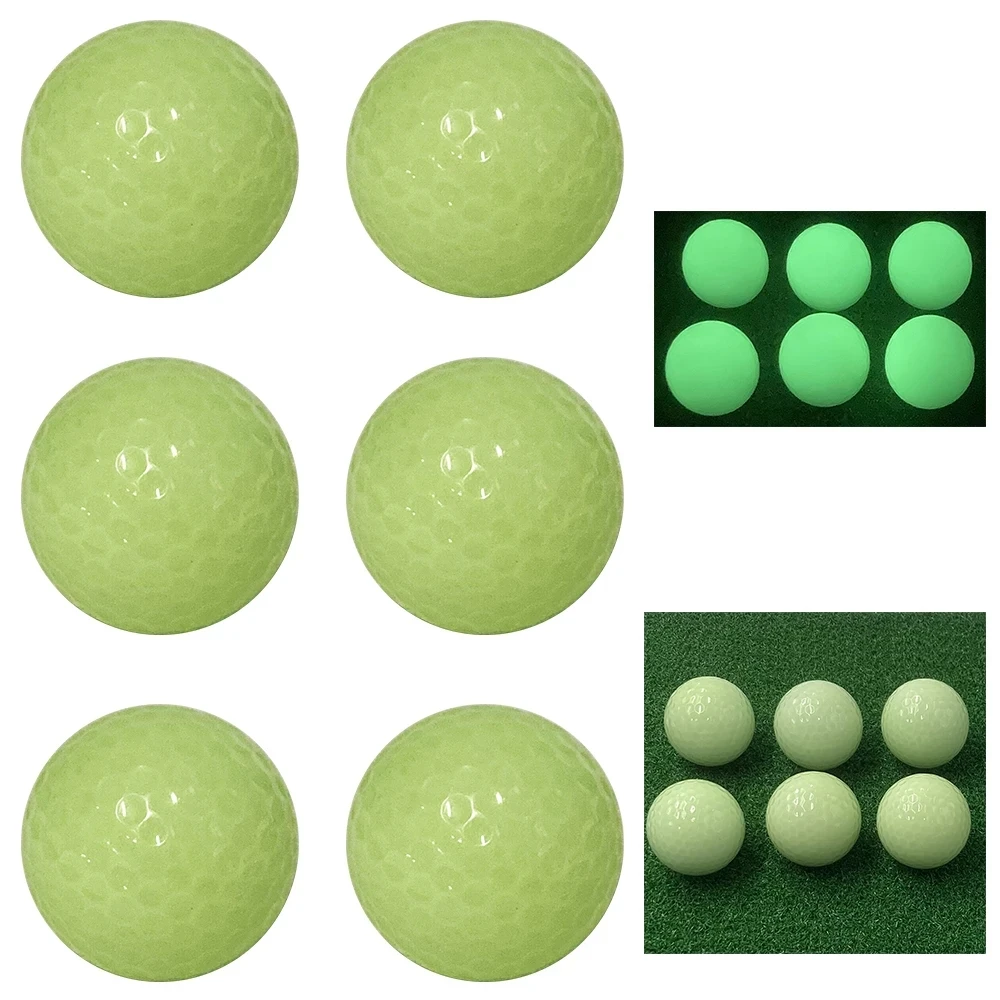 Glow-Golf-Balls-Sports-Tournament-Fluorescent-Glowing-in-The-Dark-Golf ...