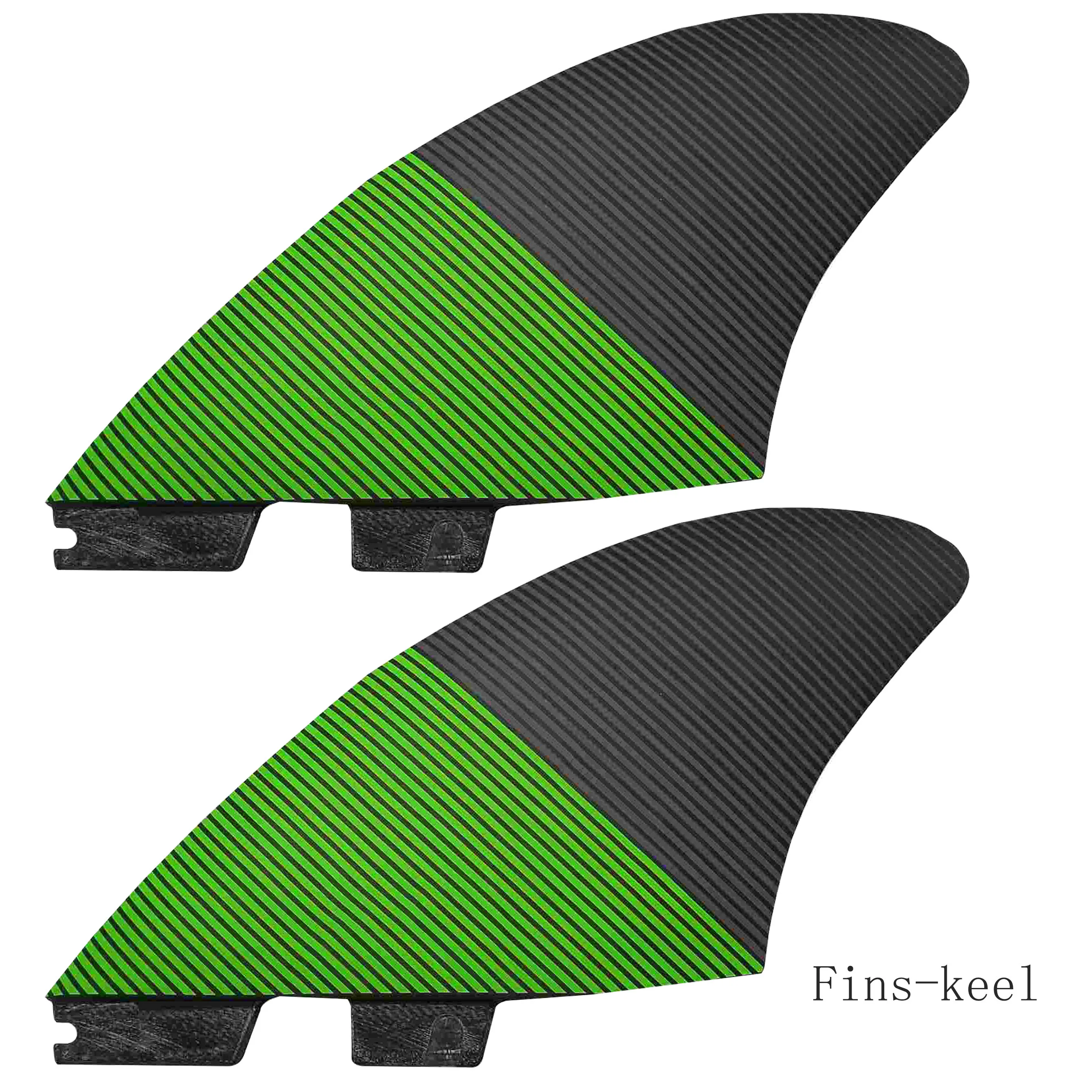 Surfboard-kayak-Fcs-2-twin-fin-Keel-Fins-Dual-Tab-Single-Tab-Sizes-for ...