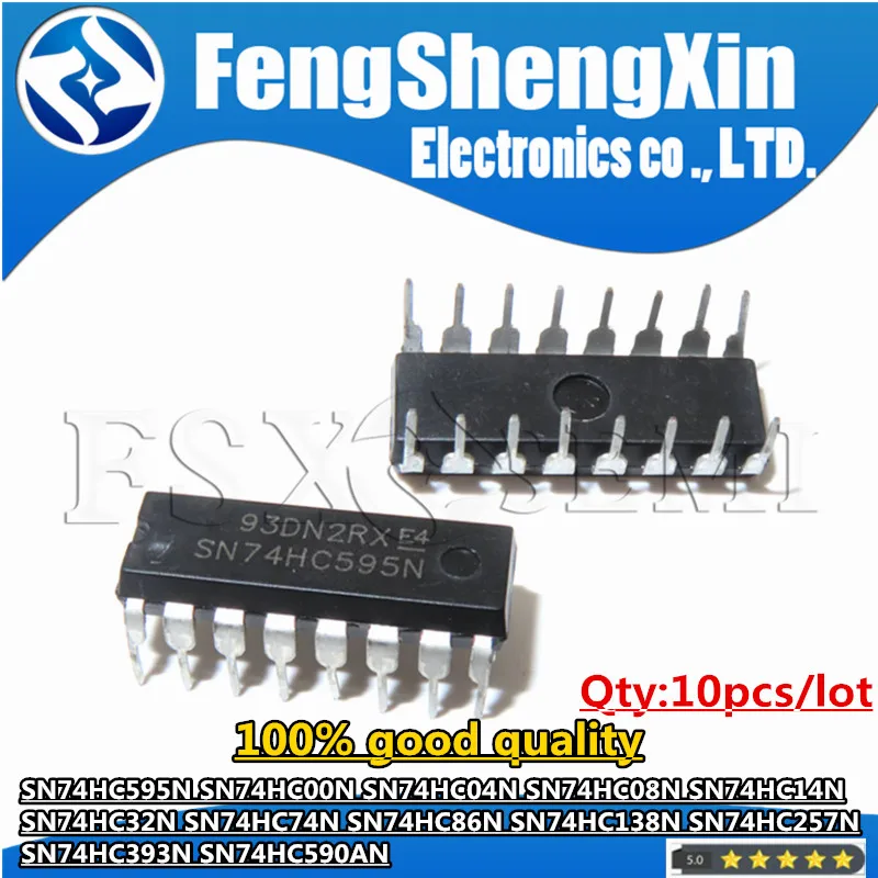 SN74HC595N-SN74HC00N-SN74HC04N-SN74HC08N-SN74HC14N-SN74HC32N-SN74HC74N ...