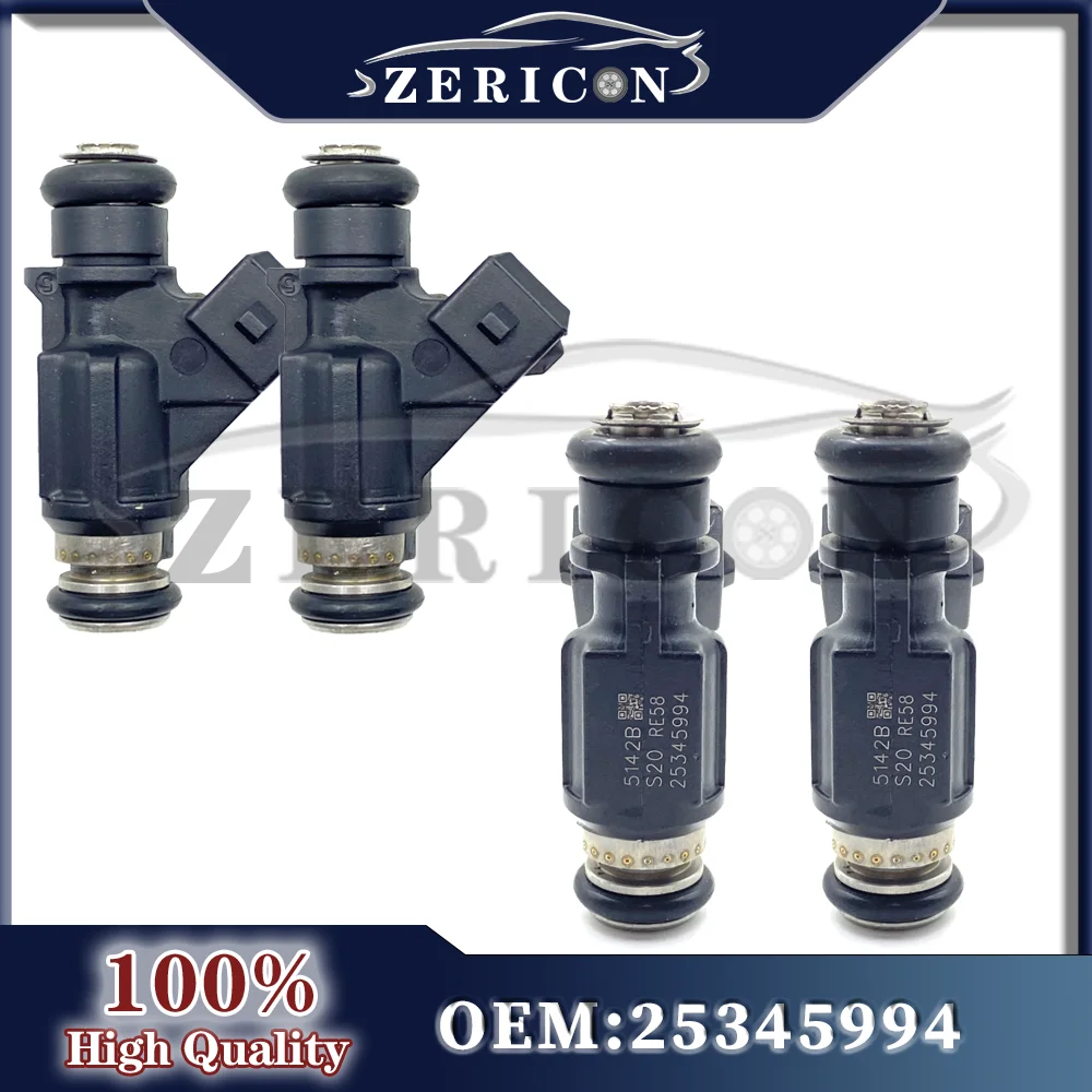 4Pcs New 25345994 Fuel Injector Nozzle for Mitsubishi For Great Wall ...