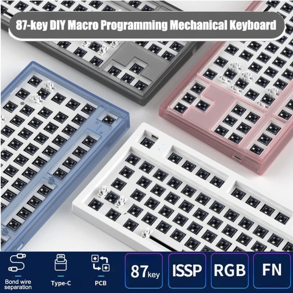 Pro-RGB-LED-Mechanical-Keyboard-for-Flesports-MK870-Programmable-Hot ...