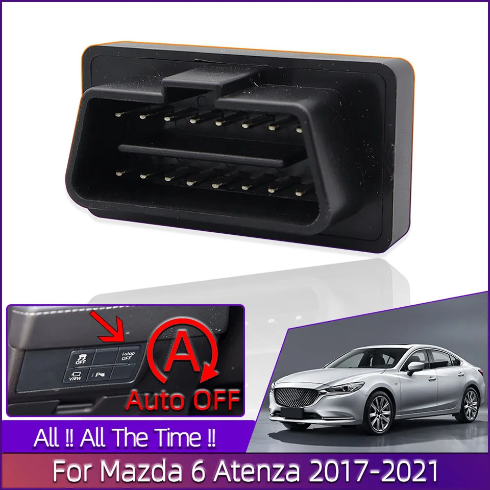 For Mazda 6 Atenza 2017-2021 i-stop Disabler Controller Automatically ...