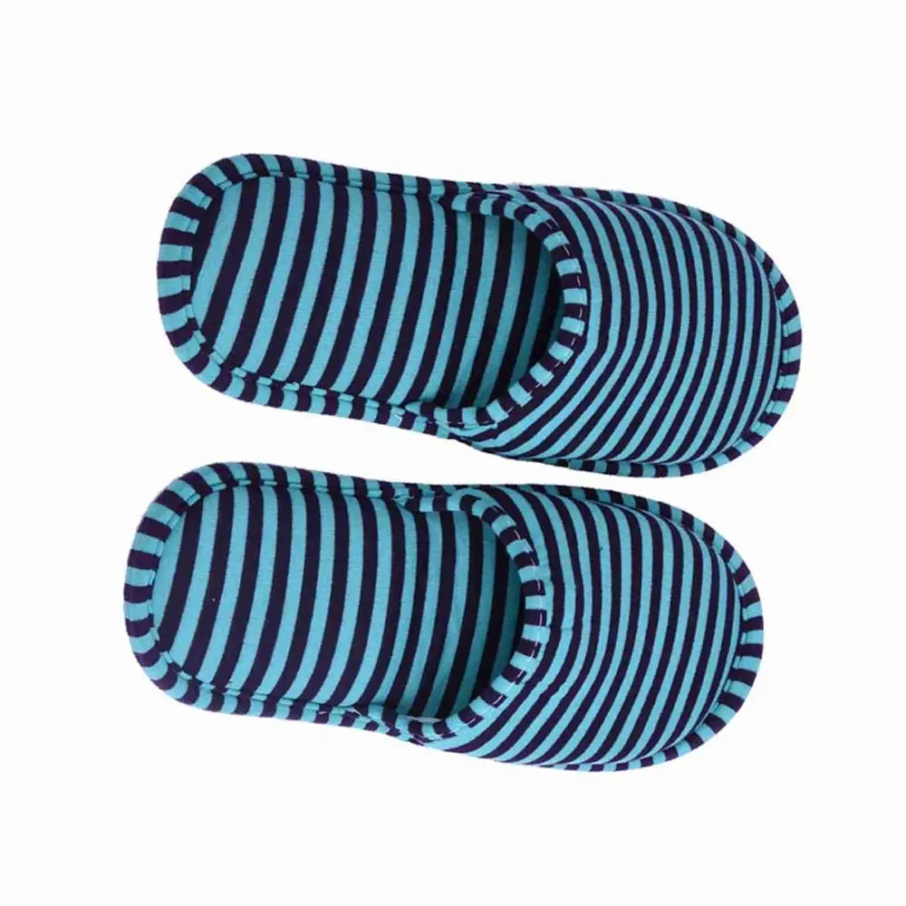 Durable Soft Cotton Travel Slippers Anti-Slip Washable Foldable ...