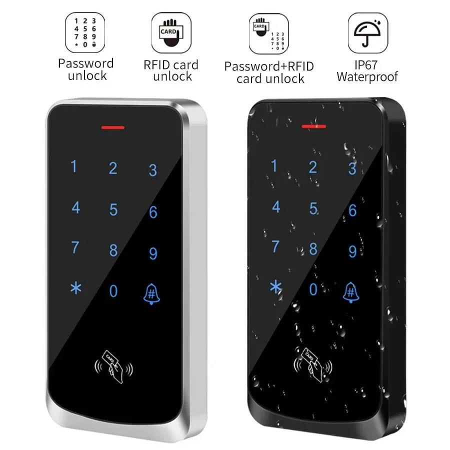 Imperme-vel-Smart-Electronic-Door-Lock-Teclado-de-Controle-RFID-Touch ...