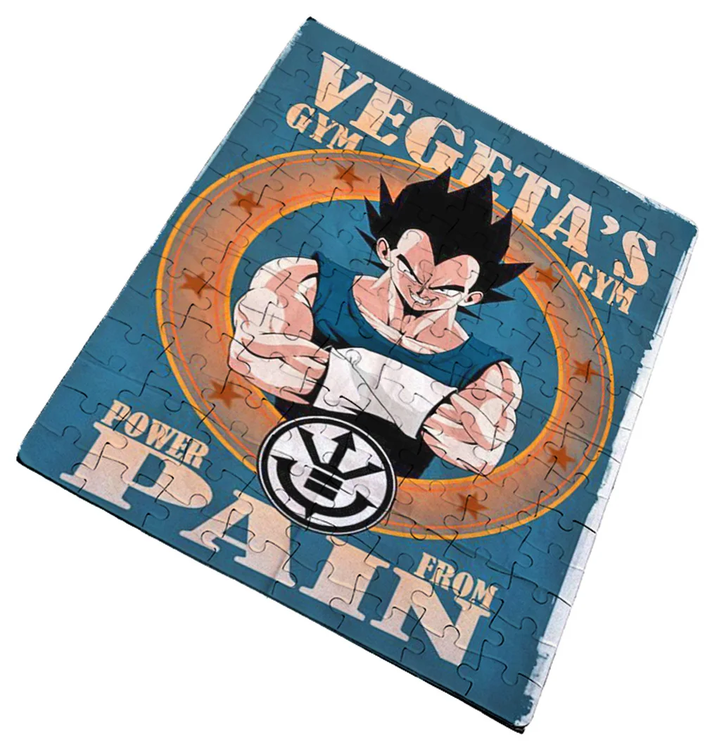 MERCHANDMANIA-PUZZLE-120-PCs-VEGETA-SAIYAJIN-POWER-GYM-PUZZLE-game-for ...