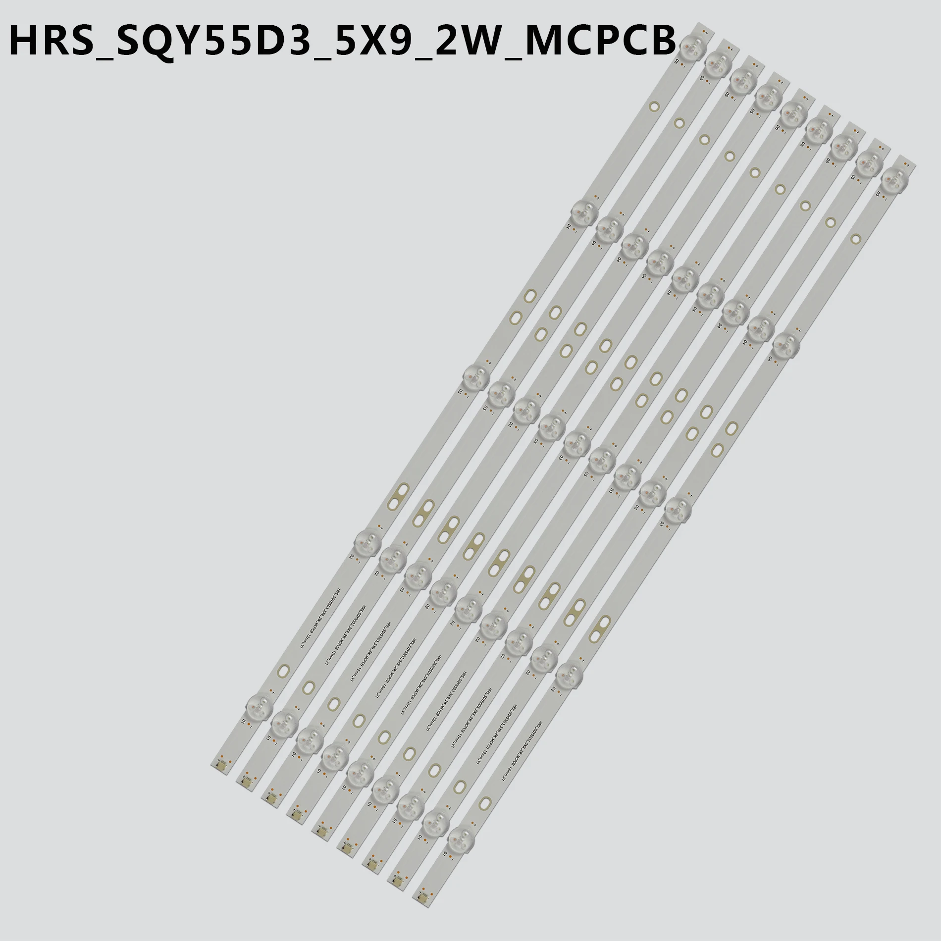 LED-strip-backlight-for-K55DLY8US-KS5500SM4K-HRS-SQY55D3-5X9-2W-MCPCB ...