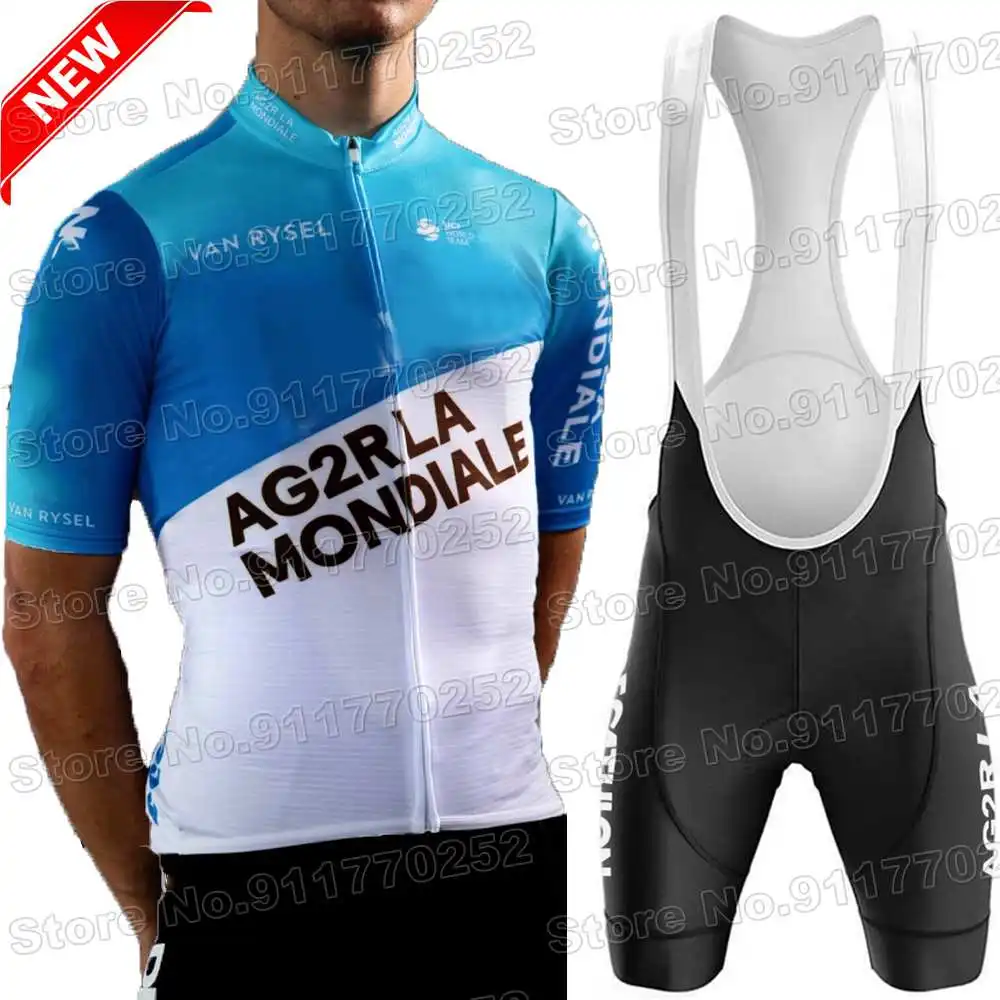 2024-AG2R-Cycling-Jersey-Summer-Set-France-Tour-Team-Cycling-Clothing ...