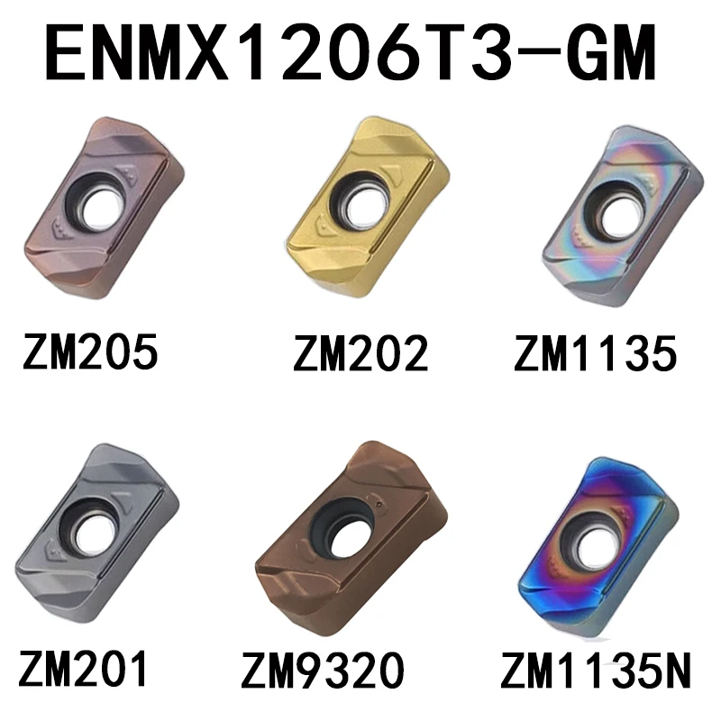 ENMX1206T3-GM ENMX 1206T3 GM Carbide Inserts Fast Feed Milling Inserts ...