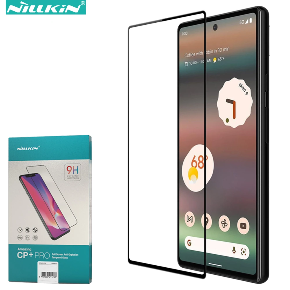 Nillkin Cp+pro Tempered Glass For Google Pixel 6a, 2.5d Full Cover ...