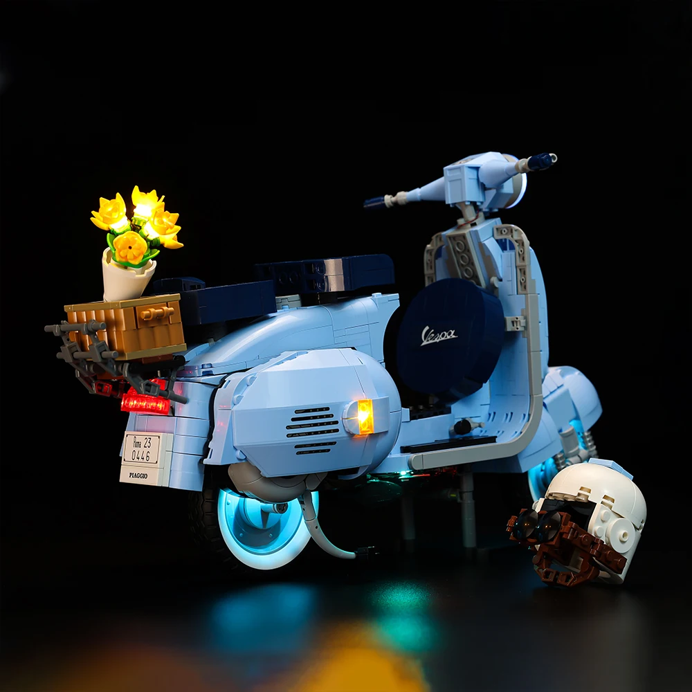 Baby Blue Vespa