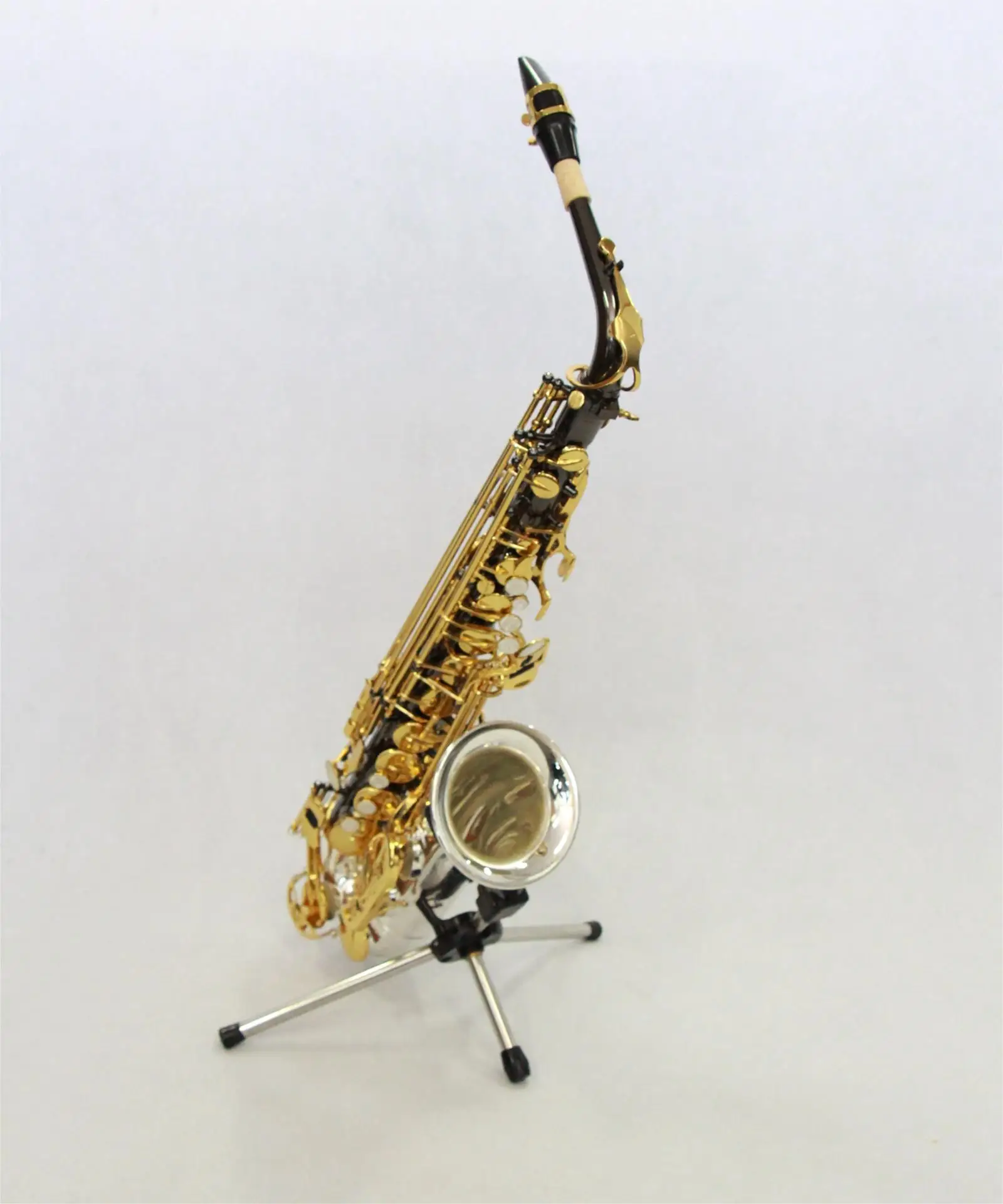 Factory-Cheap-Alto-Saxophone-High-End-Saxophone-Alto-Black-Nickel ...
