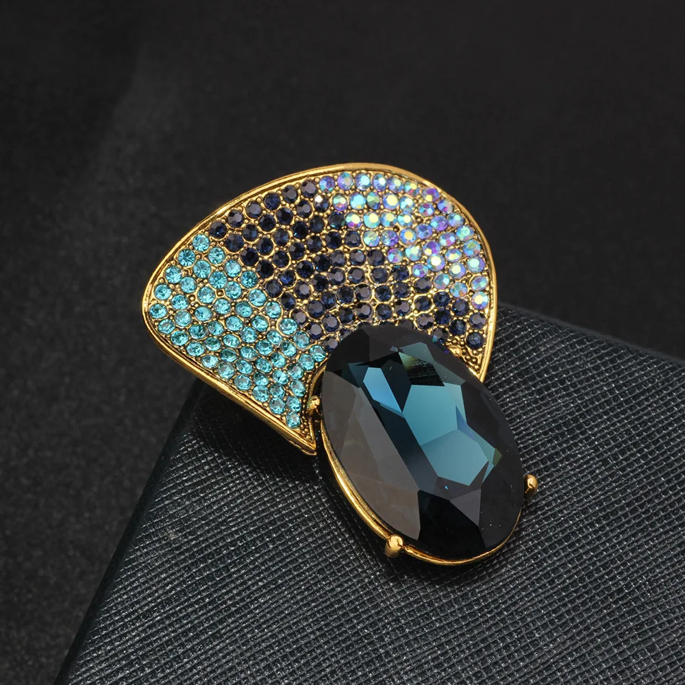 Luxury-High-end-Niche-Brooch-Ladies-High-end-Exquisite-Rhinestone ...